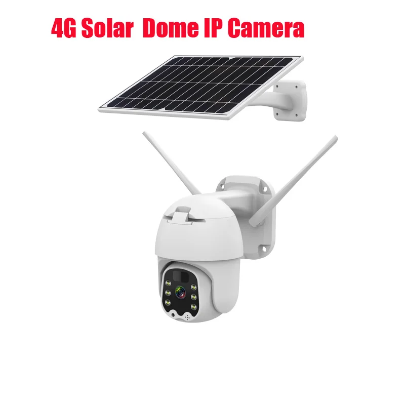 Novoxy 4g Ip Solar Speed Dome Camera Wifi Ptz Chargeable Battery ...