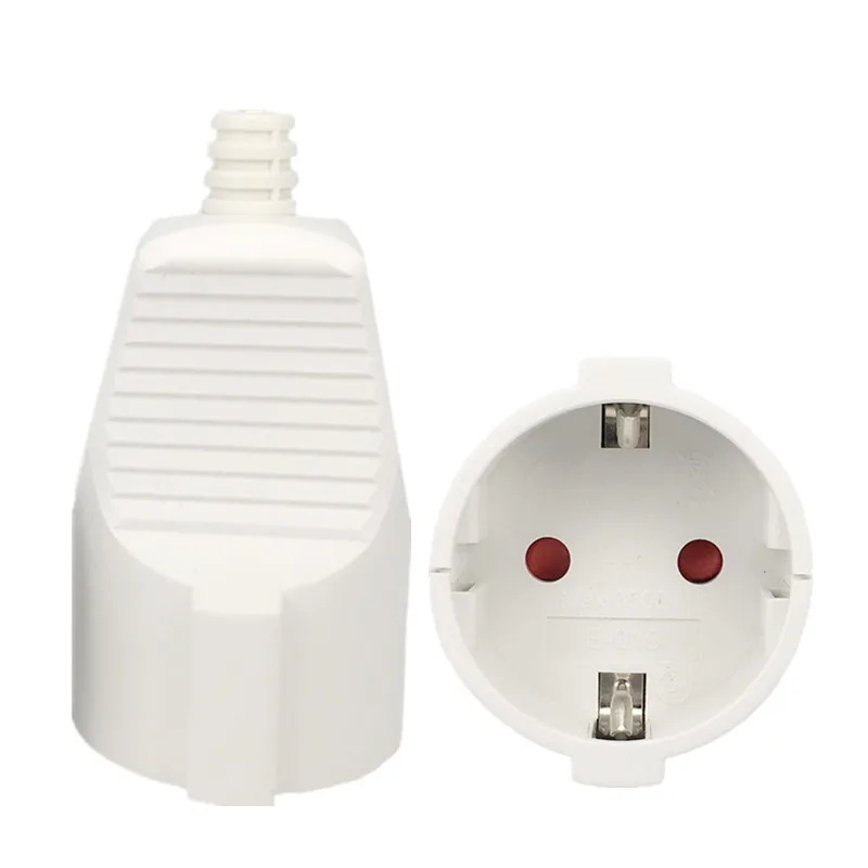 Conector-de-recept-culo-de-montaje-macho-hembra-blanco-250v-16A-franc-s ...