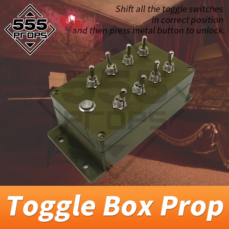 555PROPS Escape room props Toggle Switch adjust toggles to correct ...