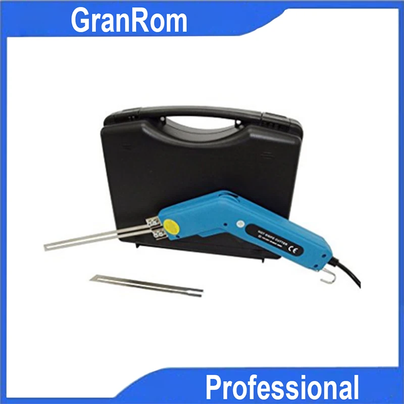200W Electric Hot Knife Sponge Foam Cutter Tool with Blades 6" & 8 ...