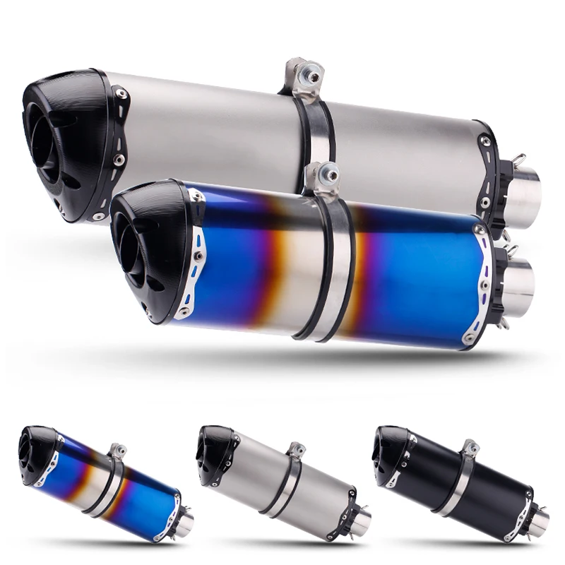 51mm-Universal-Modified-Motorcycle-Two-Brothers-Exhaust-Pipe-CNC-Aluminium-Alloy-Carbon-Fiber ...