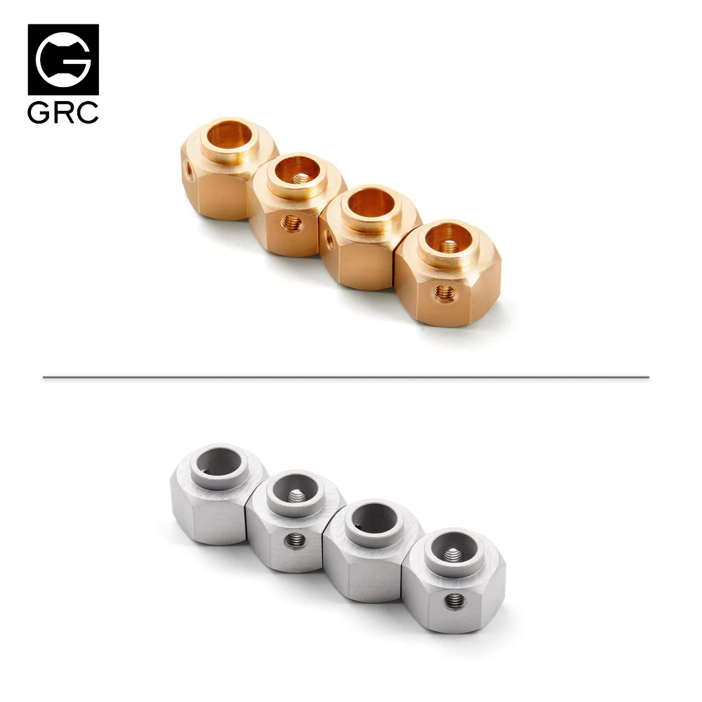 GRC-Messing-Aluminium-Hex-8-10mm-Rad-Naben-Erweitert-Adapter-Muttern-f ...