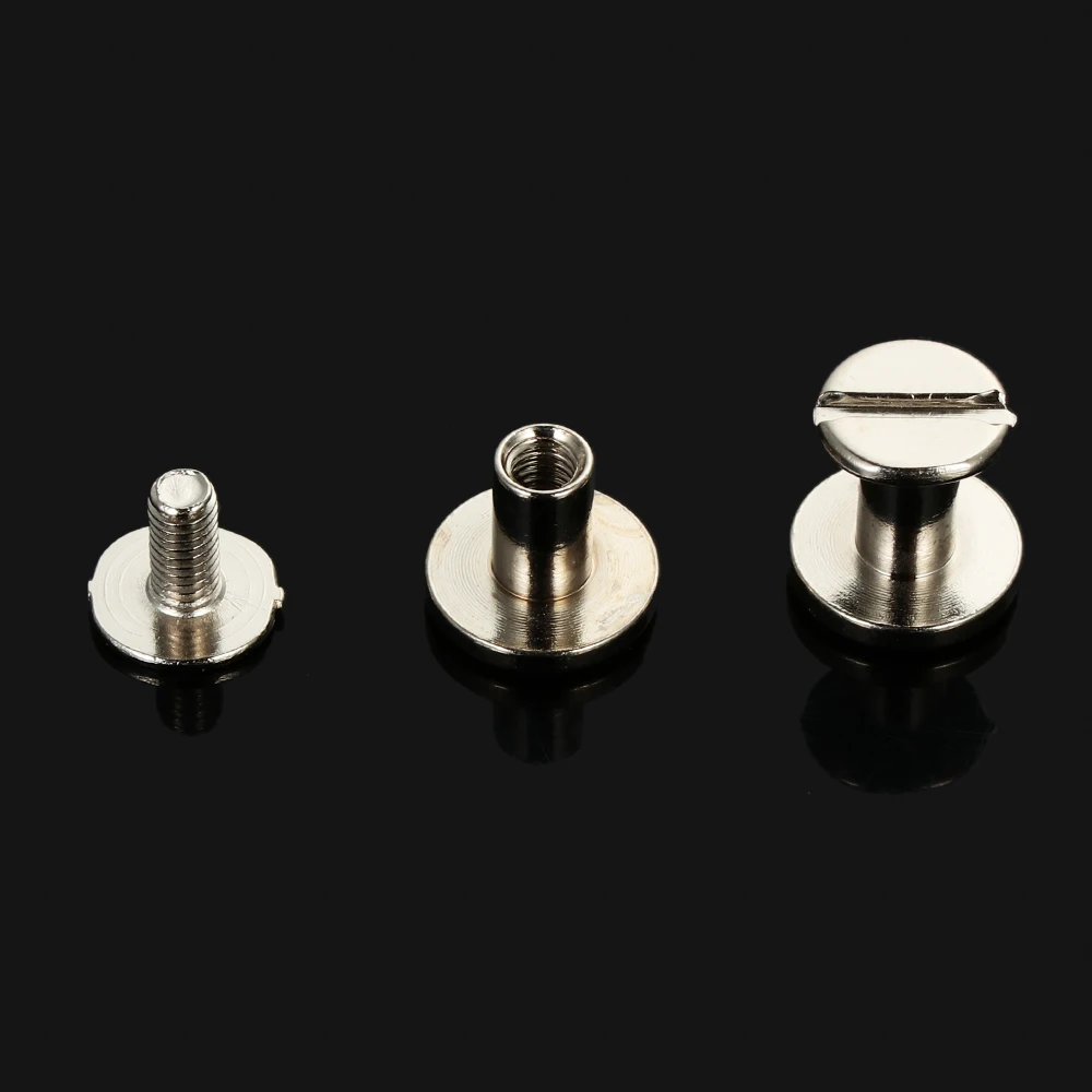 RIVET,bronze-8mm--Boulons à clous solides pour l'artisanat du cuir, vis ...
