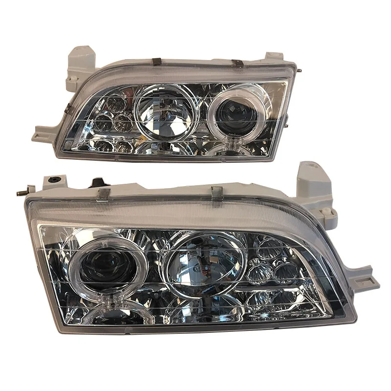 Car-Headlight-Modified-Angel-Eyes-Daytime-Running-Lights-for-COROLLA ...