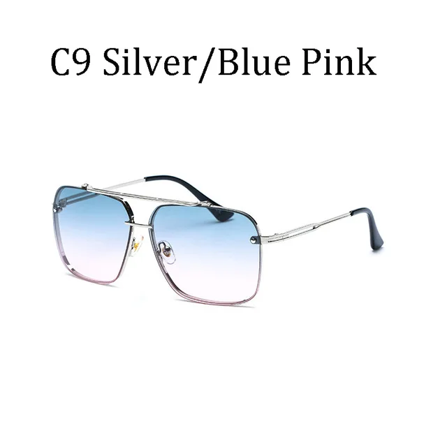 DPZ модные классические солнцезащитные очки Mach Six с градиентом, крутые Мужские Винтажные ...