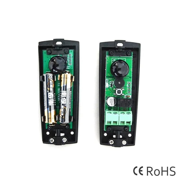 12VDC 24VDC 10m Battery powered safety beam Infrared Sensor Photo Eye ...