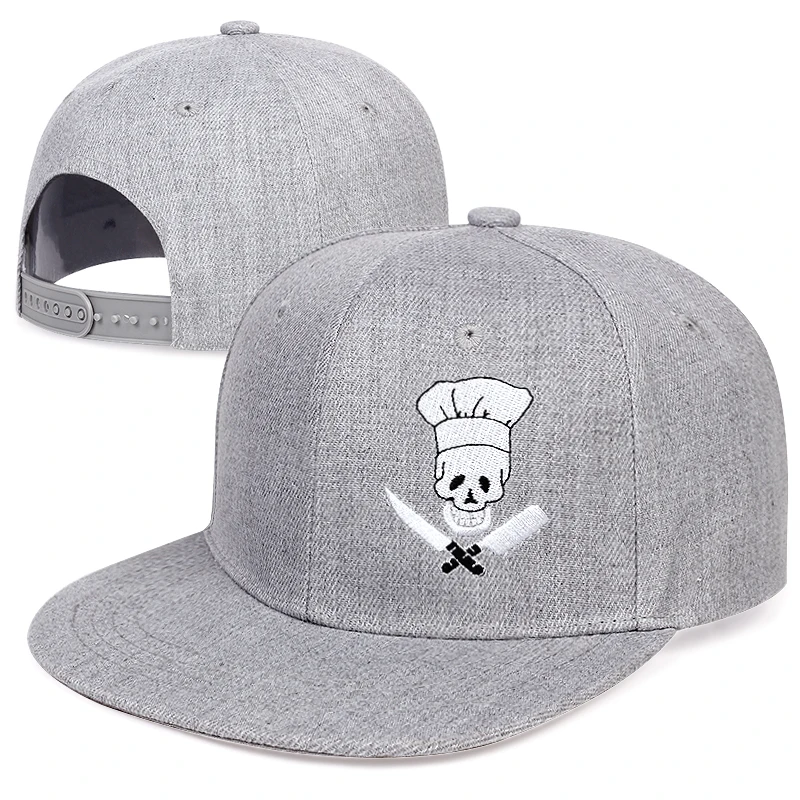 Chef Grill Sergeant Cooking Pirate Baseball Caps Snapbacks Plain Cap ...