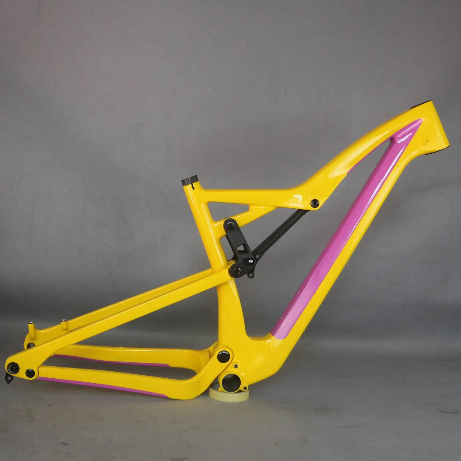new Full Suspension ALL Mountain bicycle Frame carbon fiber MTB frame ...