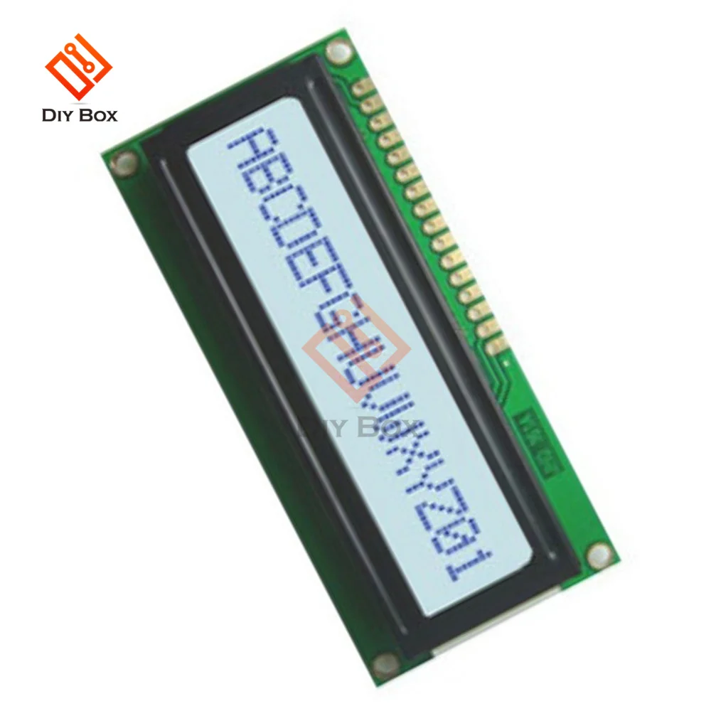 Module d'affichage LCD à rétro-éclairage LED blanc, 1601, 16x1 caractères, LCM STN SPLC780D ...