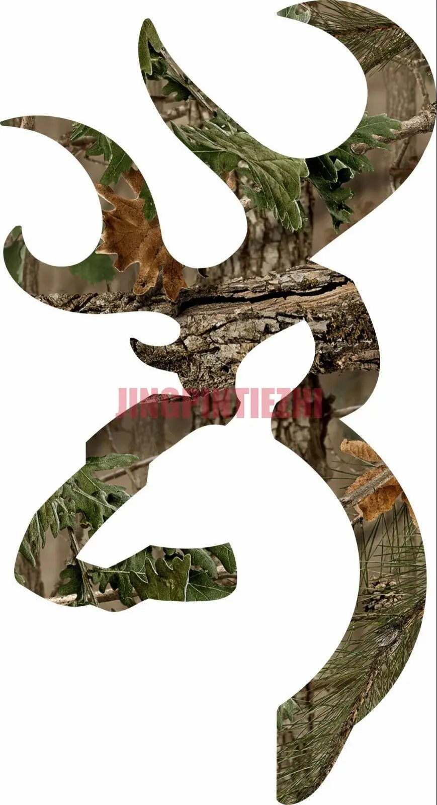 Camo Deer Head Logo