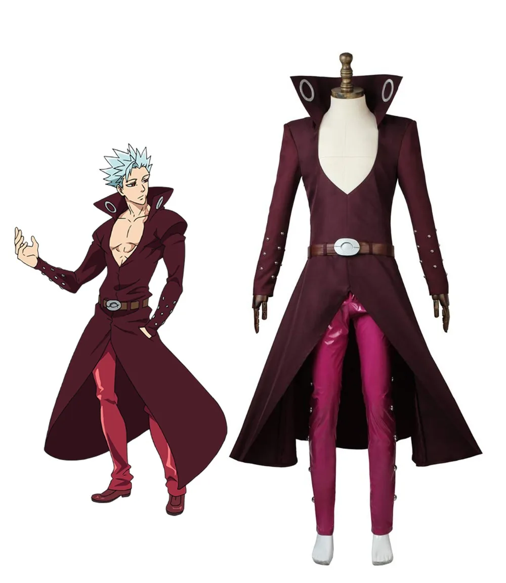 The Seven Deadly Sins Fox's Sin Of Greed Ban Cosplay Costume Custom ...