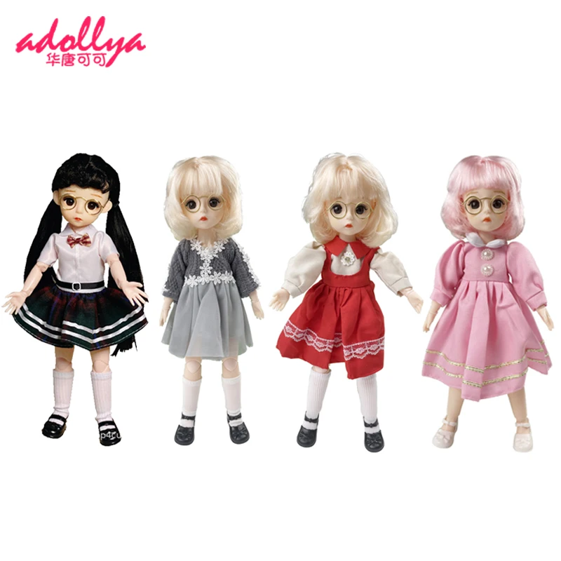 Adollya – poupée articulée BJD pour filles, ensemble de poupée avec vêtements, chaussures ...
