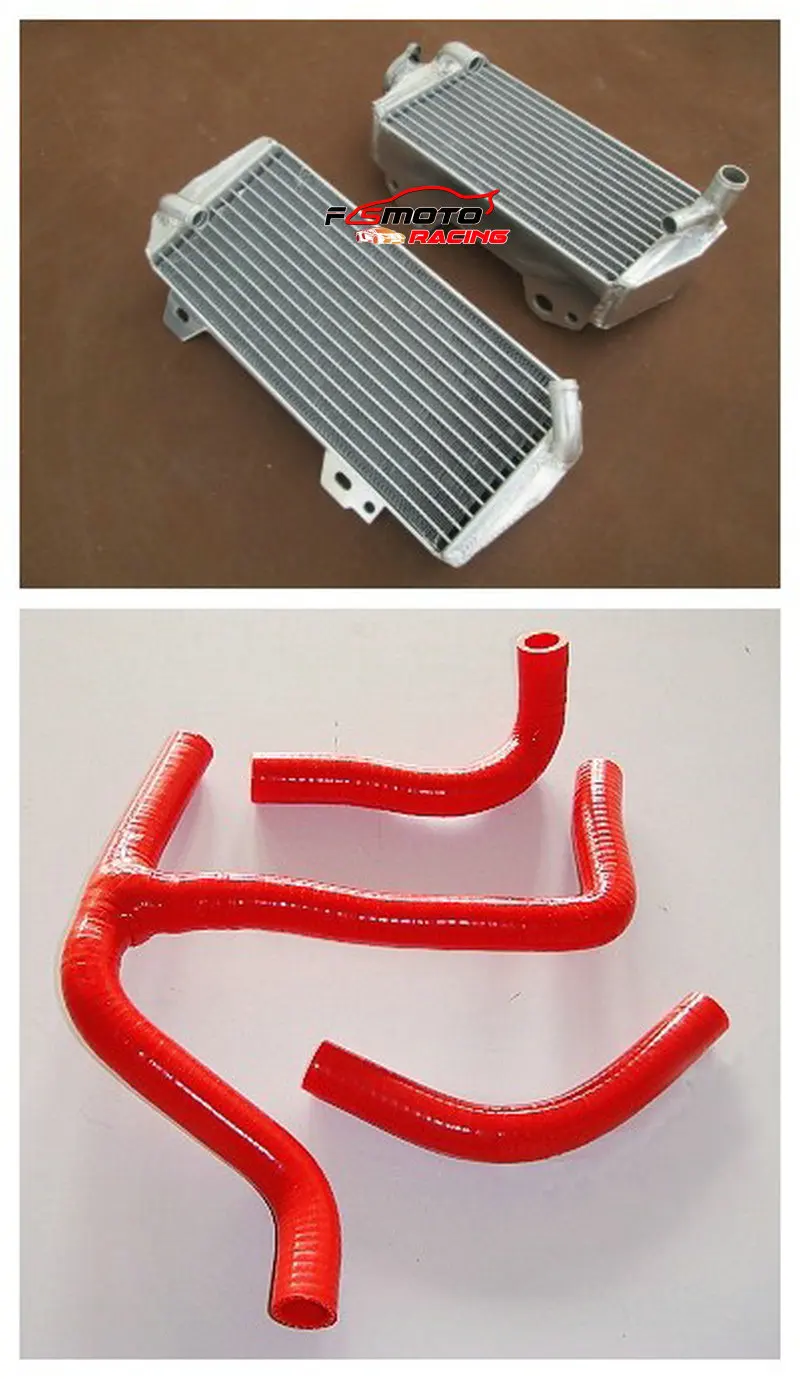L&r Aluminum Radiator + Silicone Hose Racing For Suzuki Rmz450 Rmz 450 ...