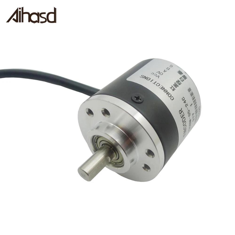 Ab Two-phase 5-24v 400 Pulses Incremental Optical Rotary Encoder ...