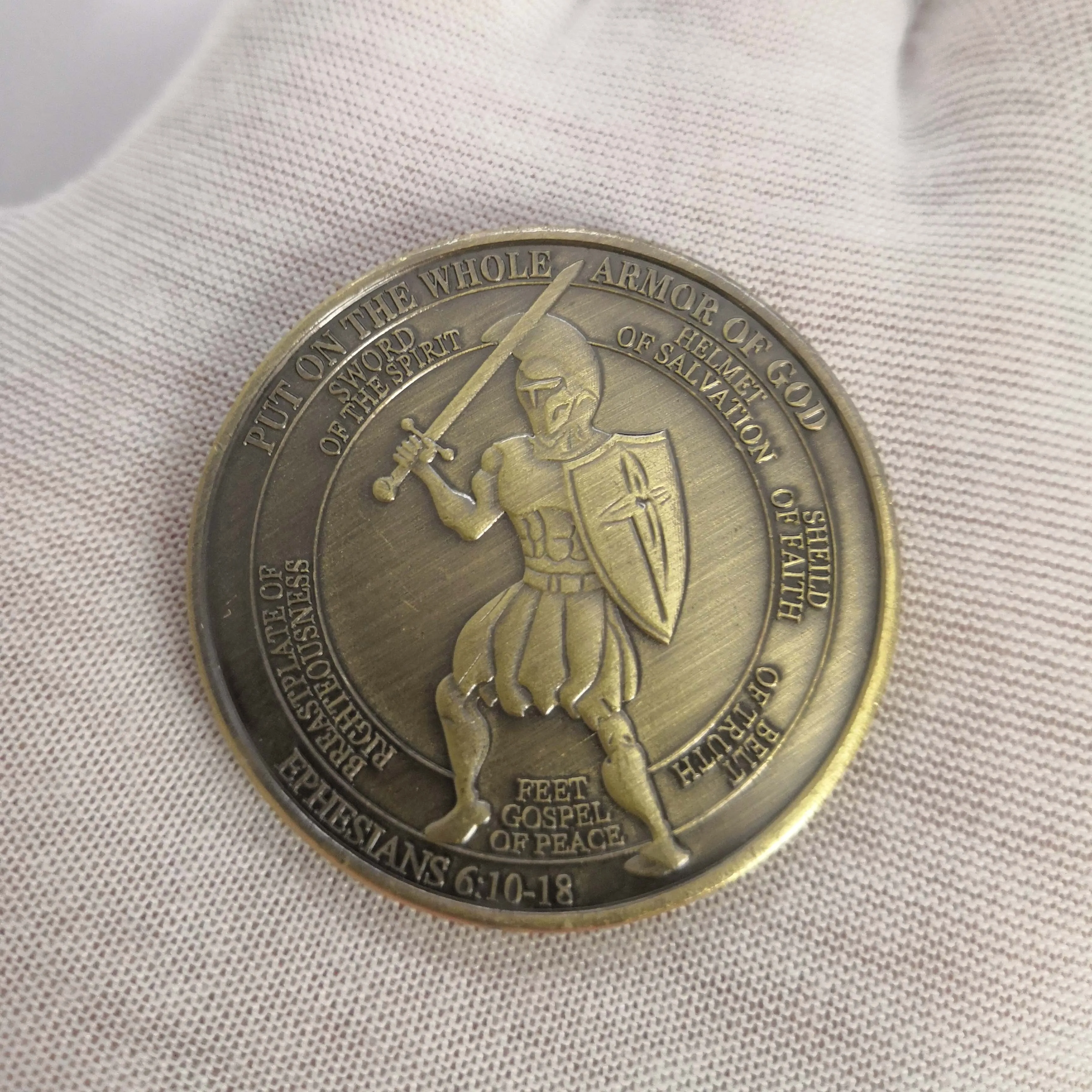 1-pcs-Bronze-Helmet-of-Salvation-Put-on-The-Whole-Armor-of-God ...