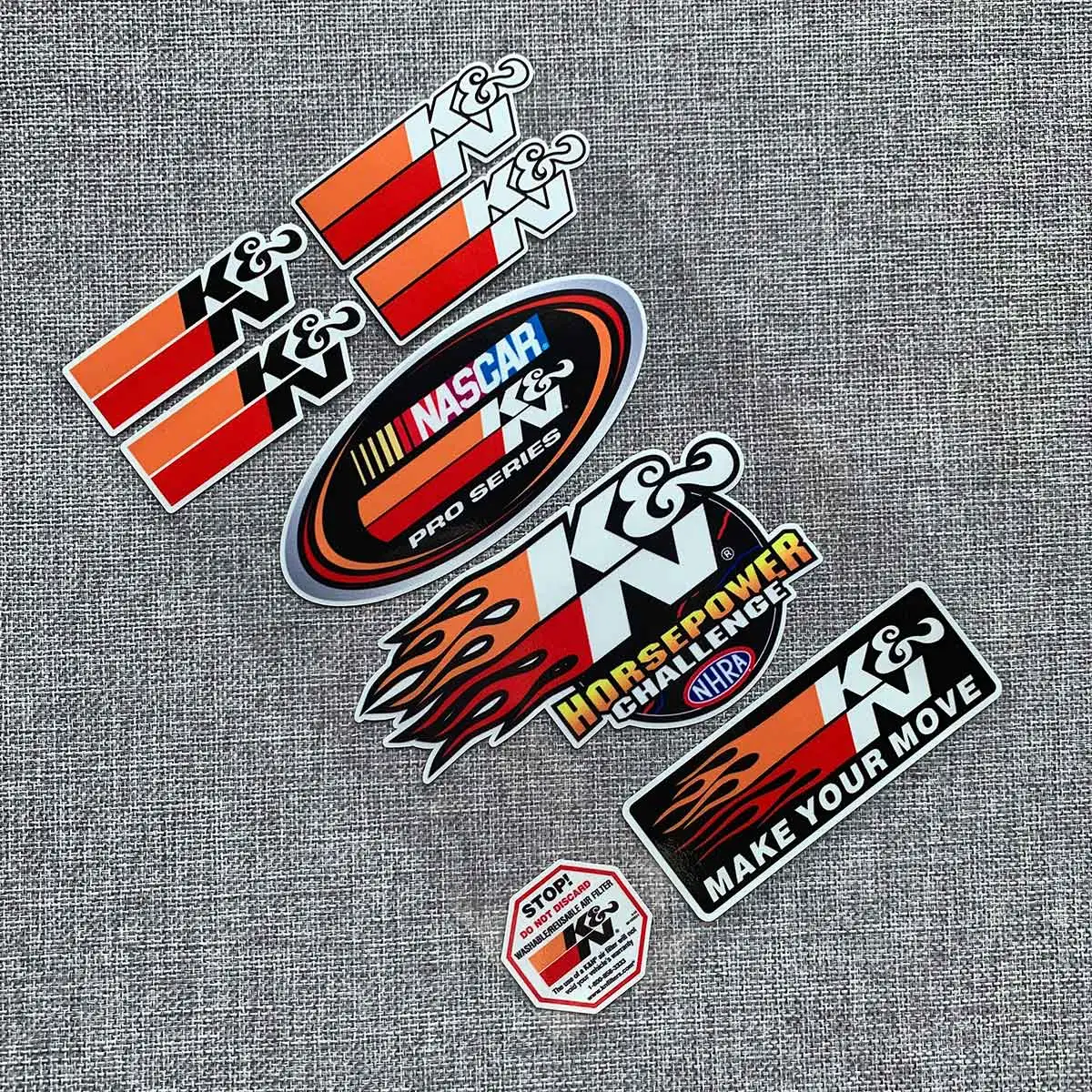 The K&N FilterCharger Is Equipped with An Original 1980's Racing Decal ...