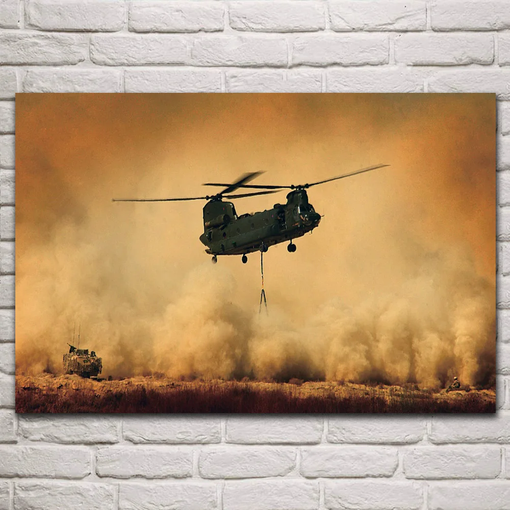 Military Helicopters Poster