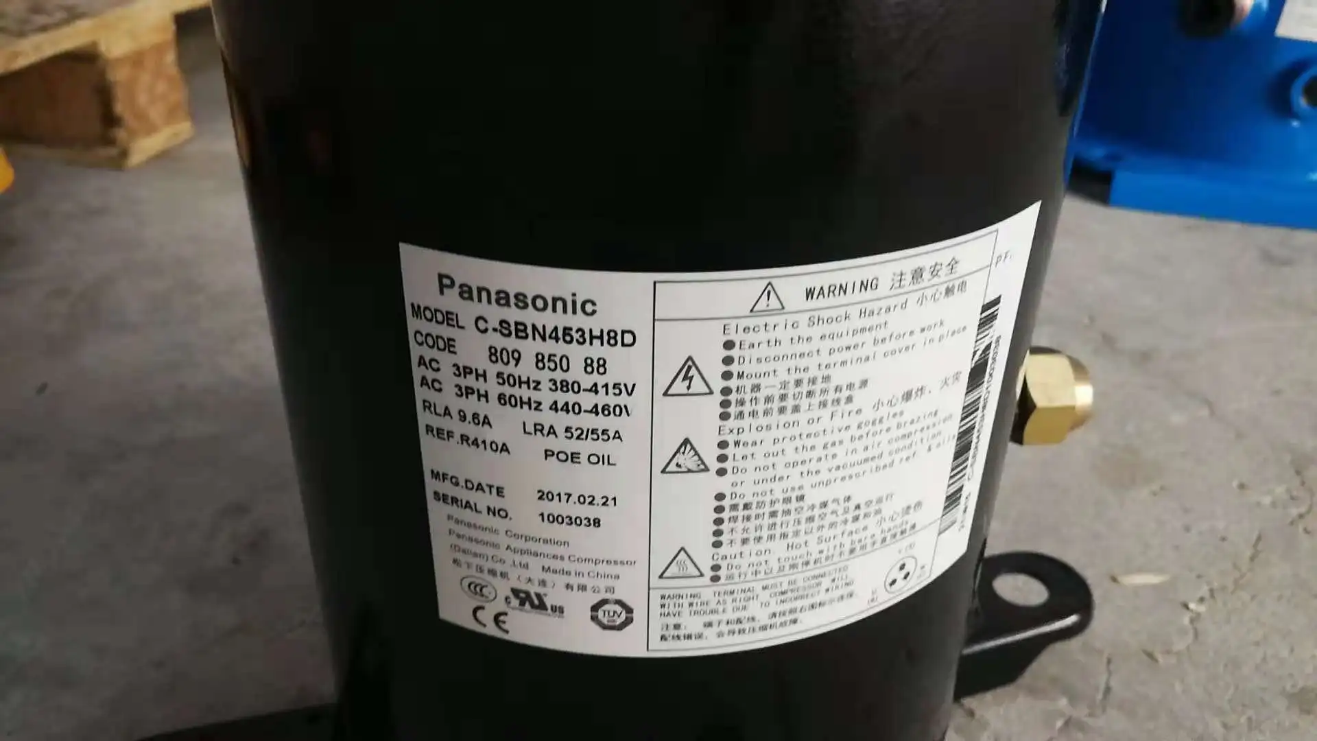 Spiral Compressor Panasonic C-sbn453h8d Spiral Compressor, 41% OFF