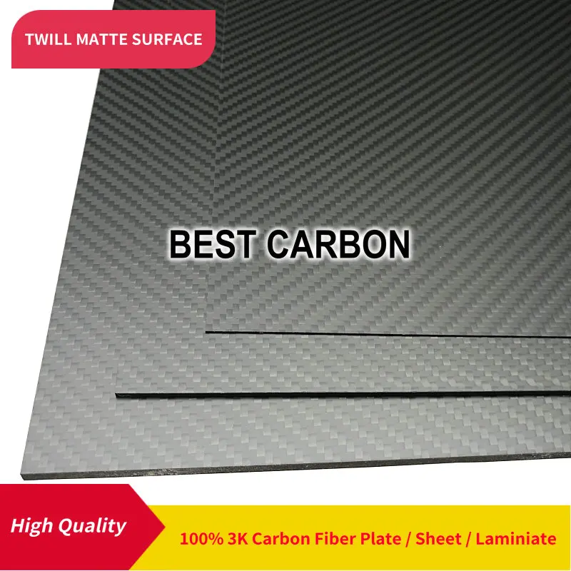 Free-shipping-500mm-x-500mm-3K-Twill-Matte-surface-100-Carbon-Fiber ...
