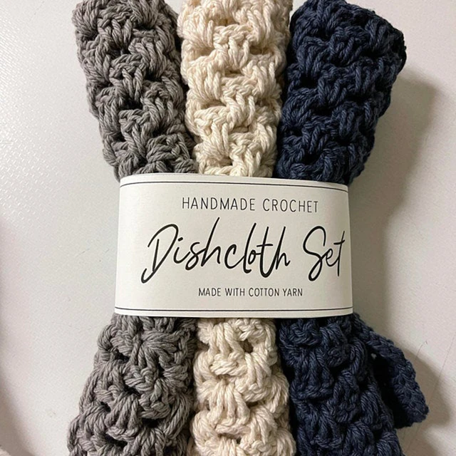 Handmade Knit Gift Tag Template