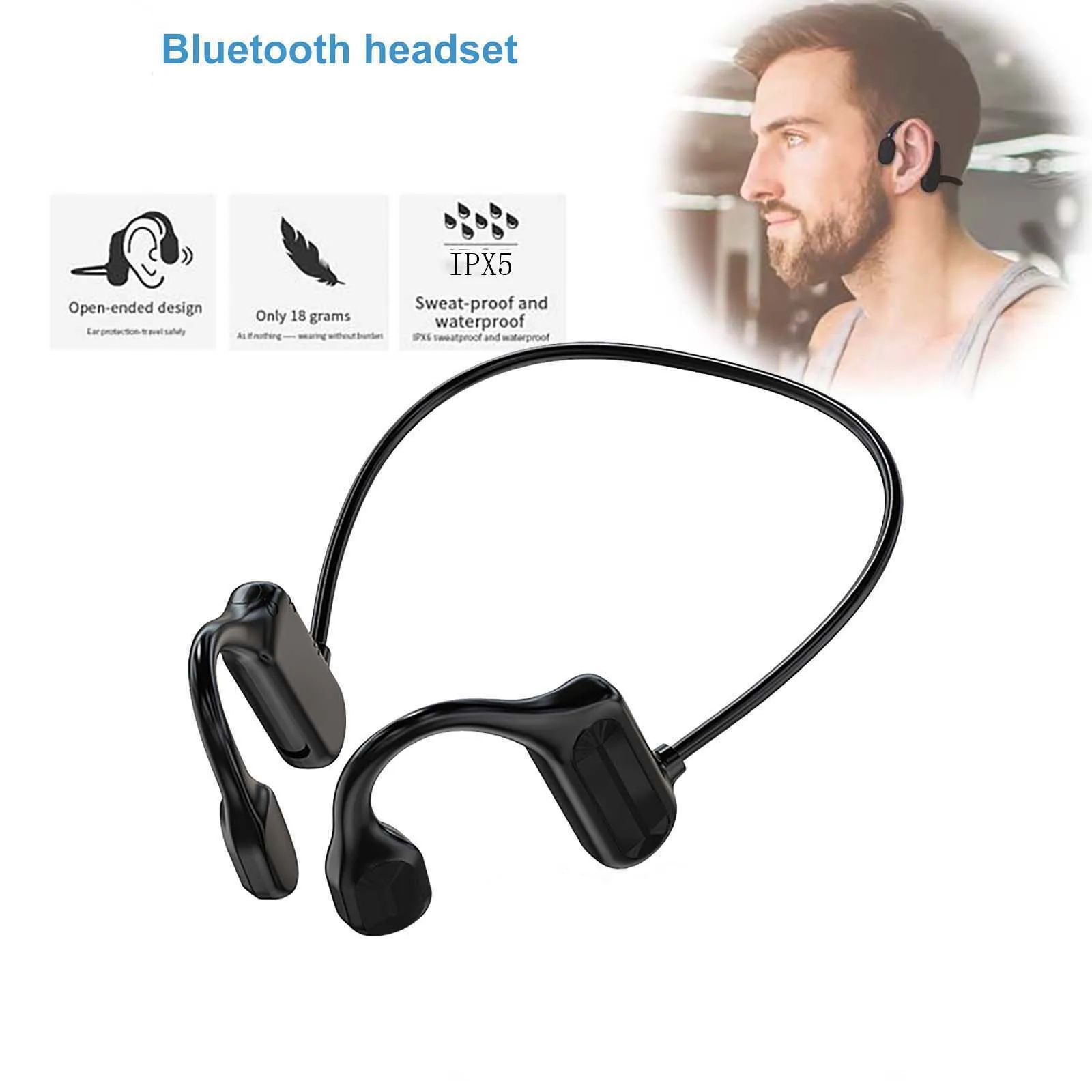 Bone-Conduction-Bluetooth-Headphones-Wireless-Sport-Running-Headset ...