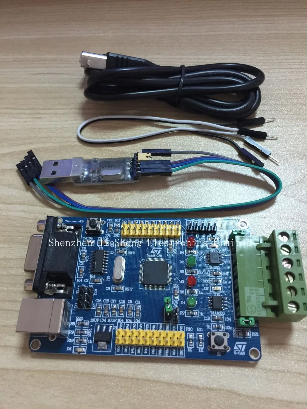 FREE SHIPPING CAN bus board STM32F105RBT6 STM32|boarding handle|board ...