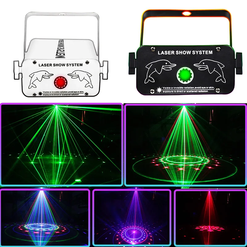 NEW Beam Light Sound Controller Party Stage lighting 90 240V RGB DJ ...