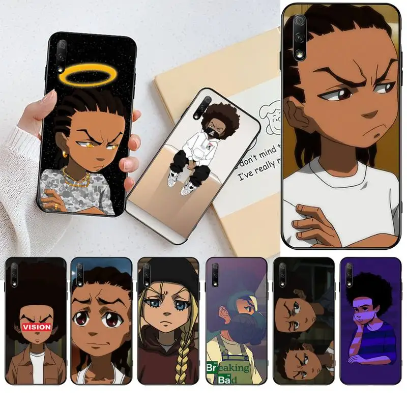 PENGHUWAN The Boondocks huey and riley Coque Custom Photo Phone Case ...