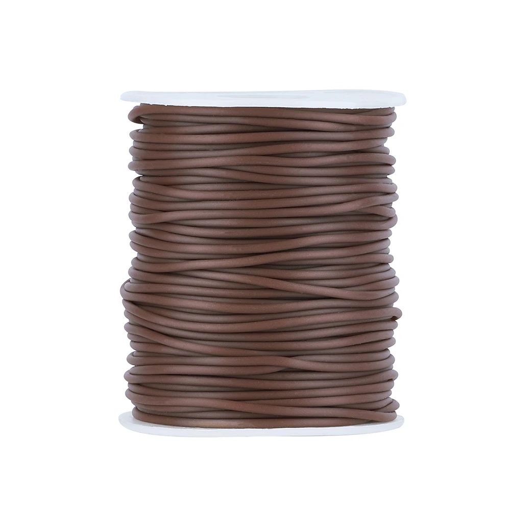 1Roll 2mm 3mm 4mm Hollow Pipe PVC Tubular Synthetic Rubber Cord Tube ...