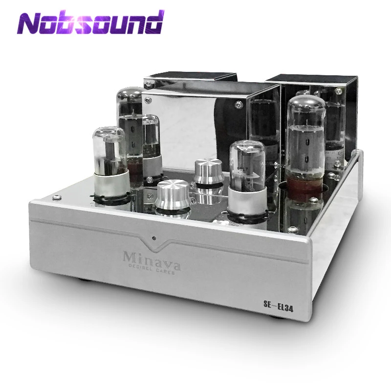 Nobsound HiFi EL34 Valve Tube Power Amplifier Single ended Class A Home ...