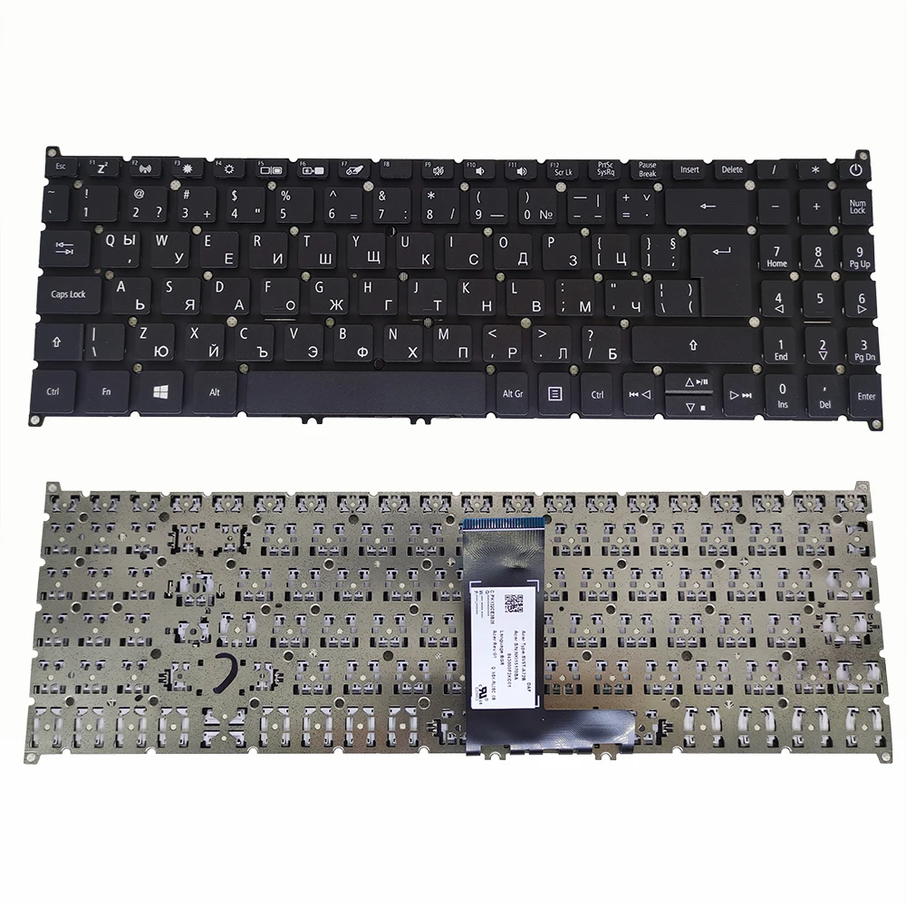 Laptop-Keyboard-for-Acer-Aspire-N17C3-N17C4-Spanish-BG-Bulgarian-CF ...
