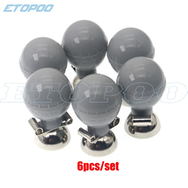 4pcs/Set ECG EKG Limb Clip Electrode 6pcs/lot Adult ecg/ekg electrodos ...