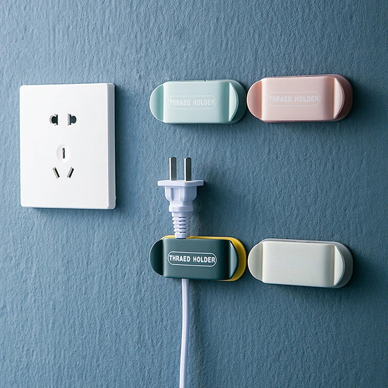 1Pcs-Self-Stick-Wire-Organizer-Line-Cable-Clip-Buckle-Clips-Clamp-Table ...