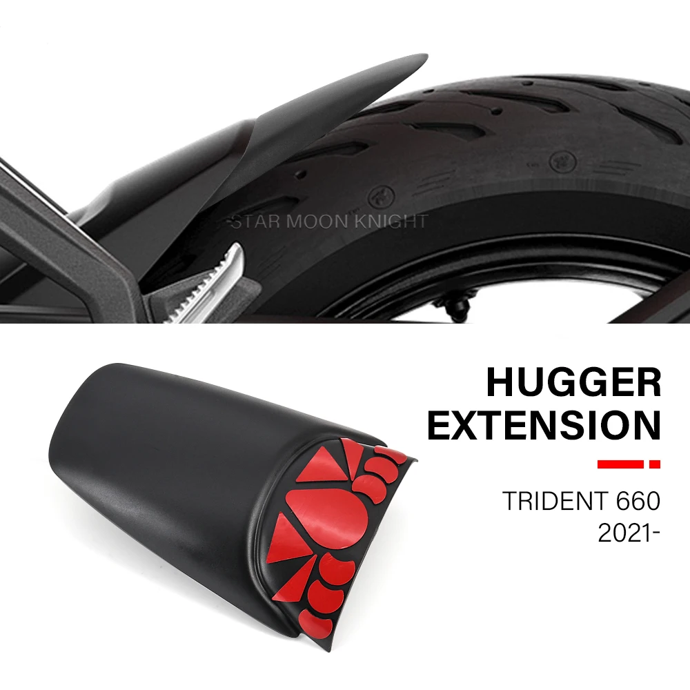 Motorcycle-Accessories-Rear-Fender-Mudguard-Extender-Hugger-Extension ...