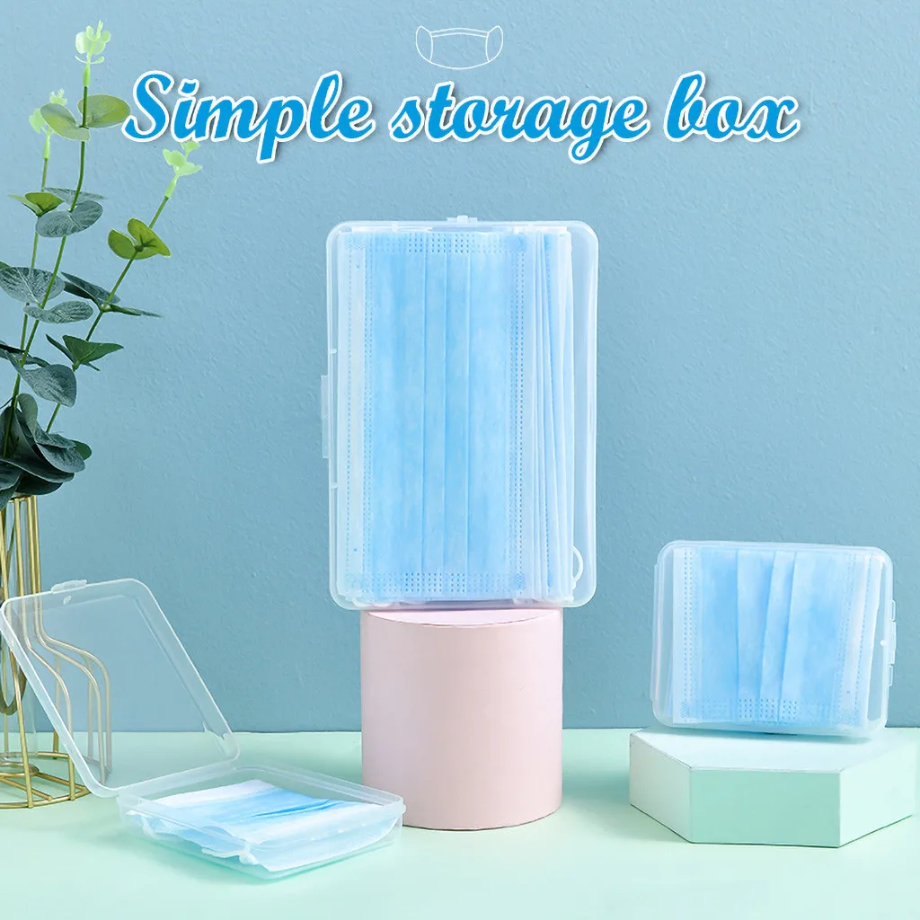 organizer Mask box Carrying Mask Storage Box And Moisture Proof ...