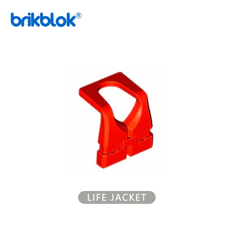 10 PCs/Lot Life Jacket Modified Brick for Block Figures accessories MOC ...