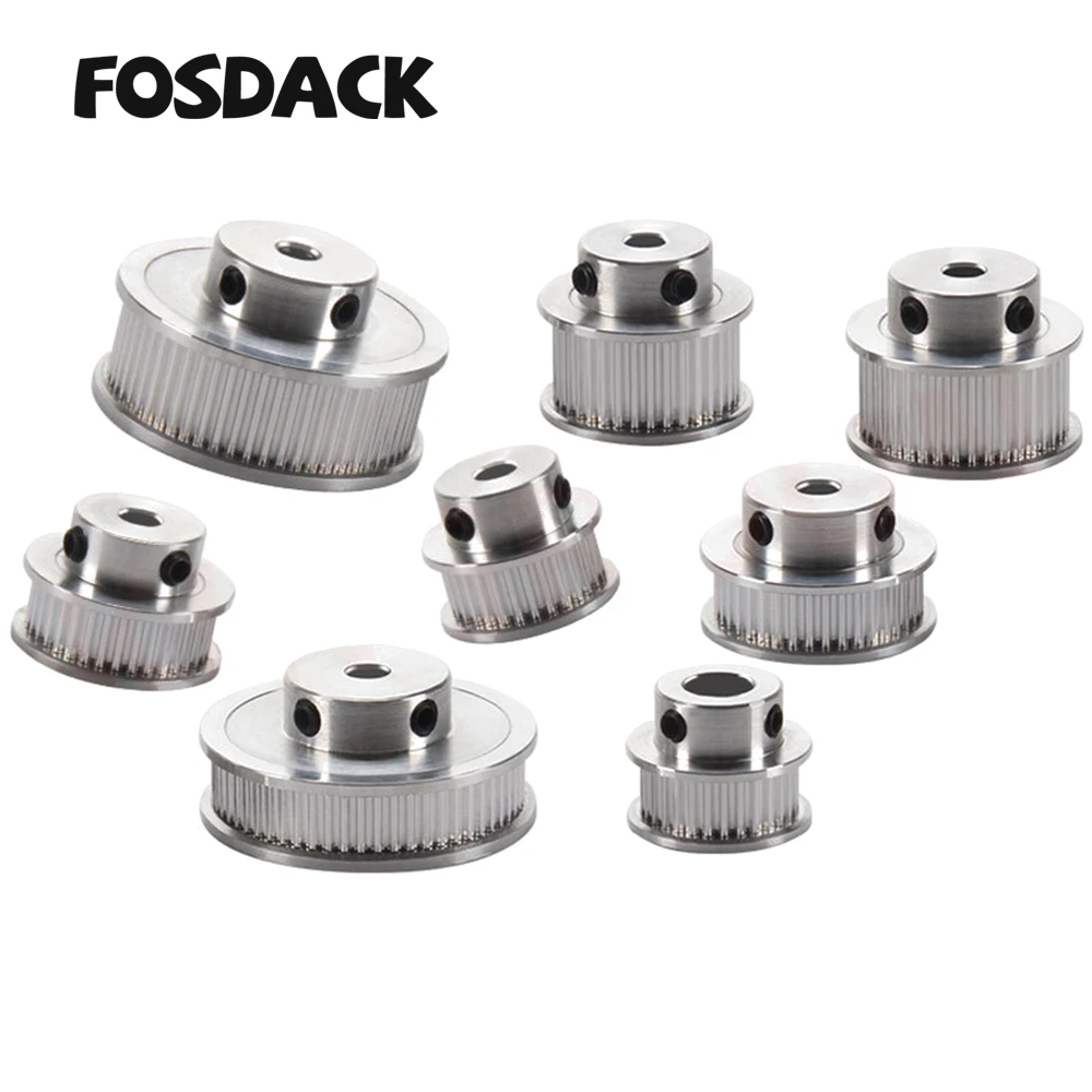 GT2 Timing Pulley 3D Printer Synchronous Wheel For Gear Belt Width 6mm ...