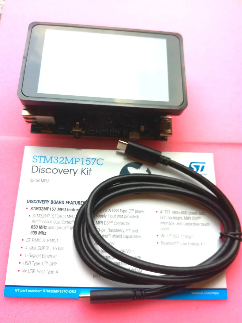 Kit de Discovery Spot STM32MP157C DK2 con placa de desarrollo ...