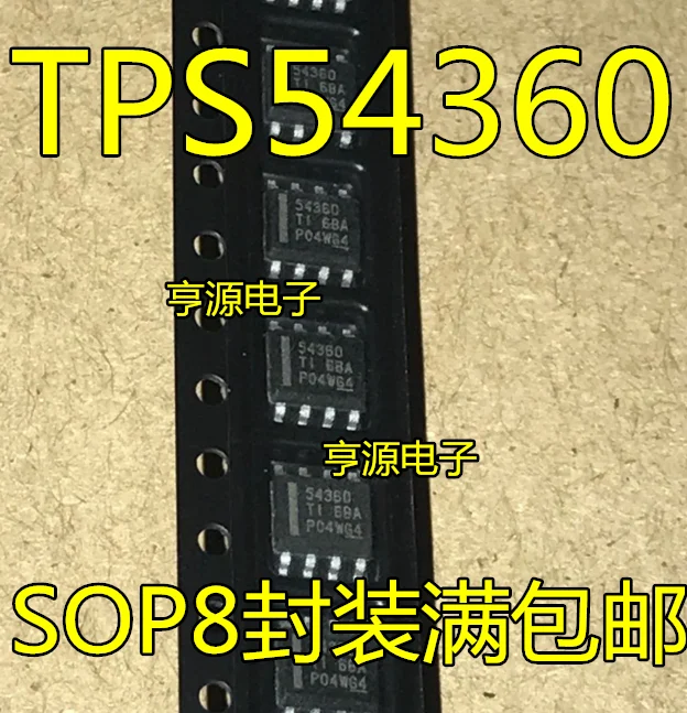 5 uds nuevo TPS54360 TPS54360DDAR 54360 parche SOP 8 chip convertidor reductor|Enrollador de ...