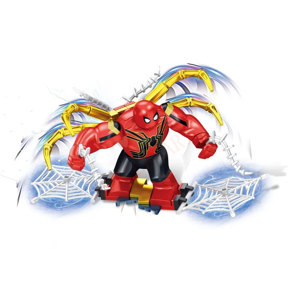 2019 Marvel Avengers Super Heroes Spider-Man Fire Elemental Water ...