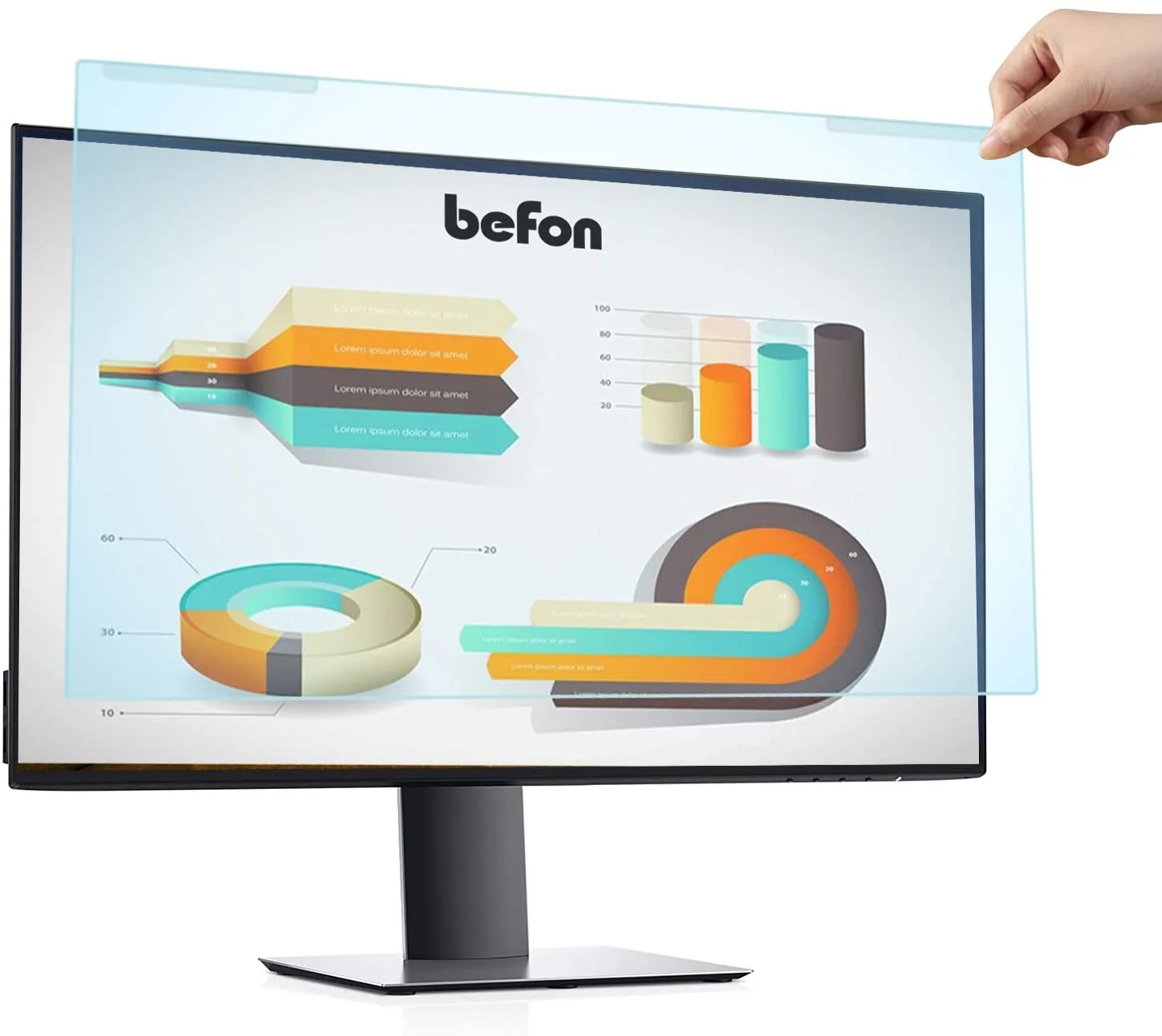 Befon 22 Inch Anti Blue Light Filter Anti Protector For PC Computer befon-22-inch-anti-blue-light-filter-anti-protector-for-pc-computer