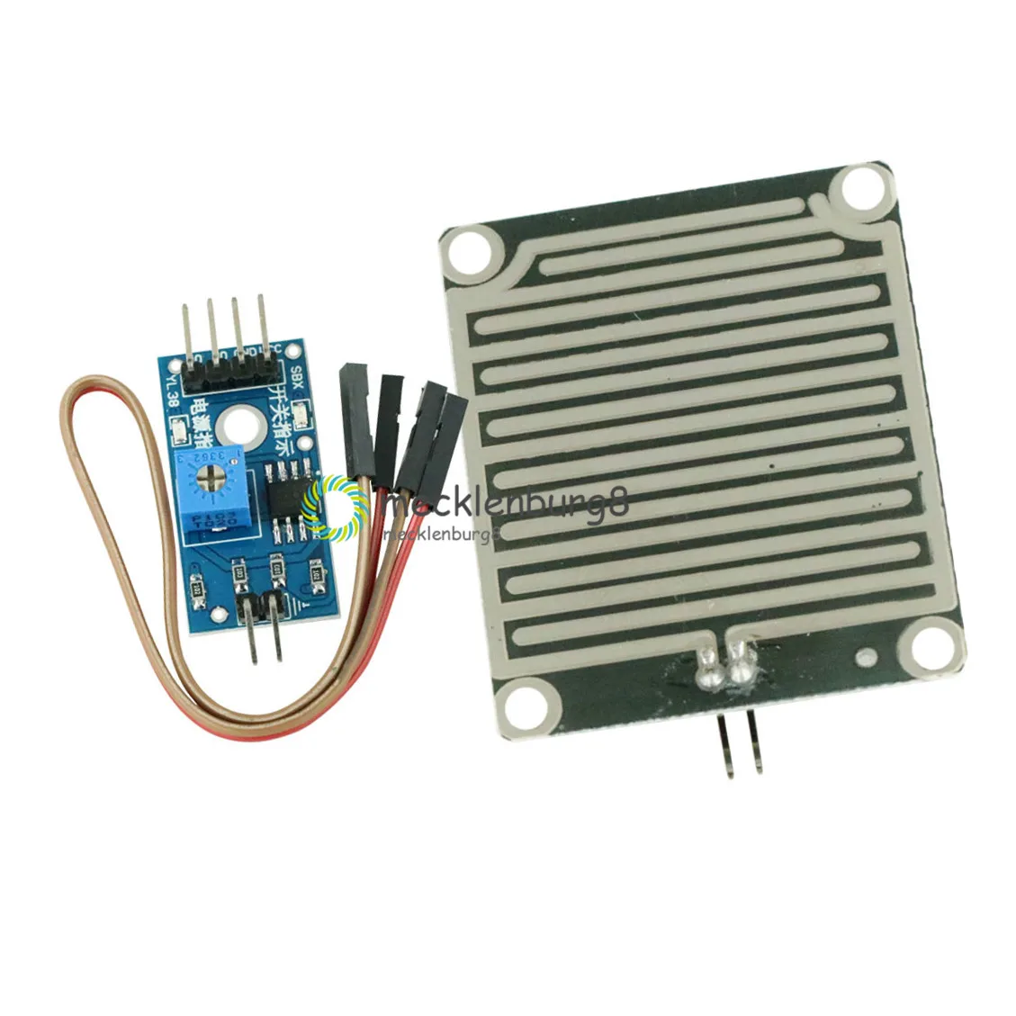 Dc 3.3v-5v Snow/raindrops Detection Sensor Module Rain Weather Module ...