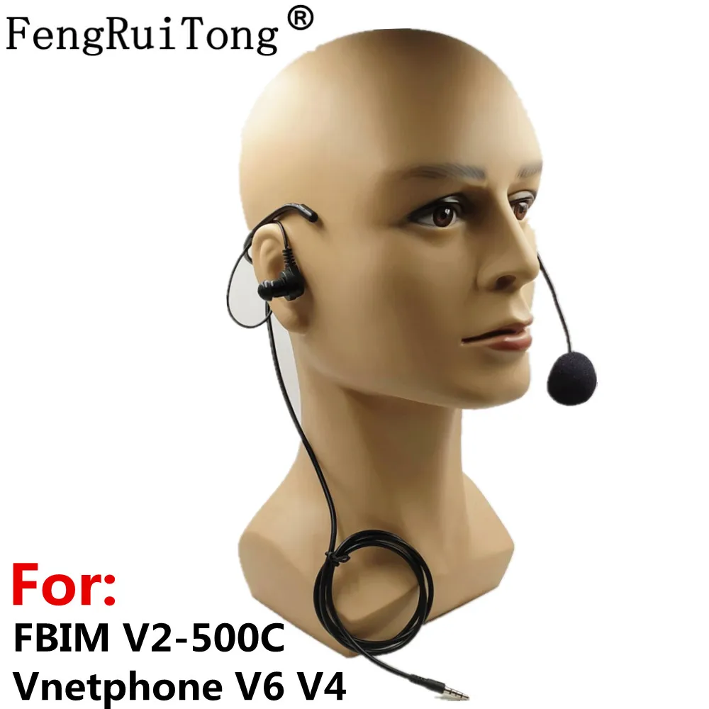 Referee Earhook Headphone 3.5mm Jack Headset for Vnetphone V6 V4 FBIM ...