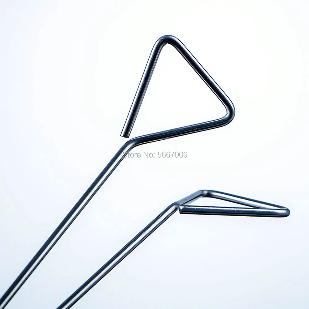 10pcs-lot-Lab-stainless-steel-triangular-cell-spreader-For-petri-dish ...