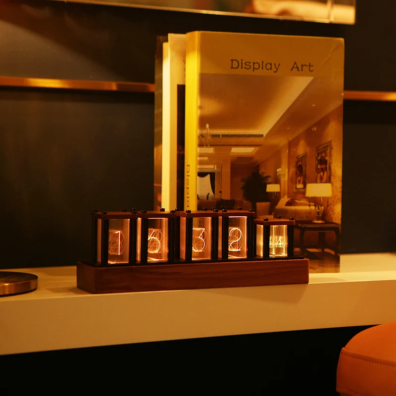 2022 Cyberpunk Style Lmitated Glow Nixie Tube Clock - Gifts for idea