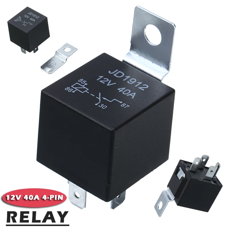 1pc Practical 12V 40A Relay 4 PIN Waterproof Automotive Car Truck Boat ...