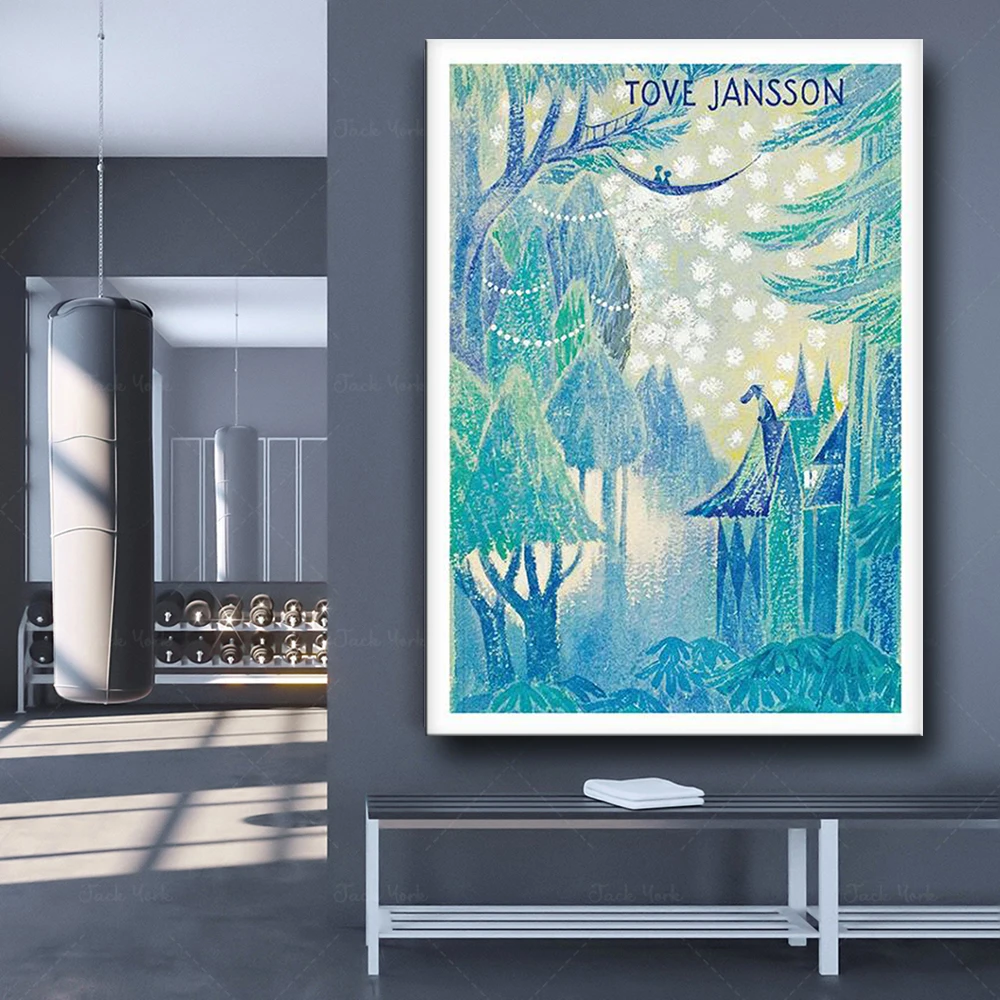 Moomin Valley Poster: A Nostalgic Masterpiece for Fans of Tove Jansson ...