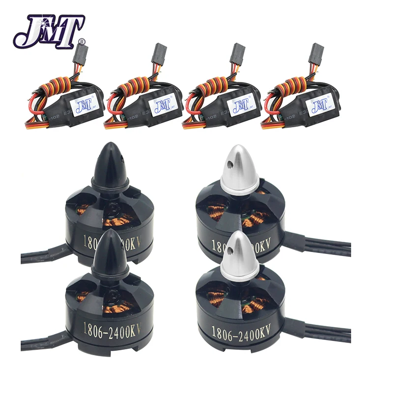 JMT 1806 2400KV 브러시리스 모터 (콤보 포함) BLHeli 12A FPV 레이싱 무인 항공기 용 무 브러시 ESC ...