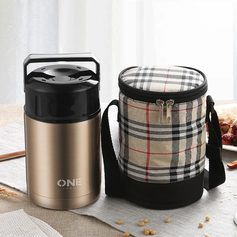 Barrel Insulation Pot Beaker Clam Lunch Box Insulated 304 - AliExpress