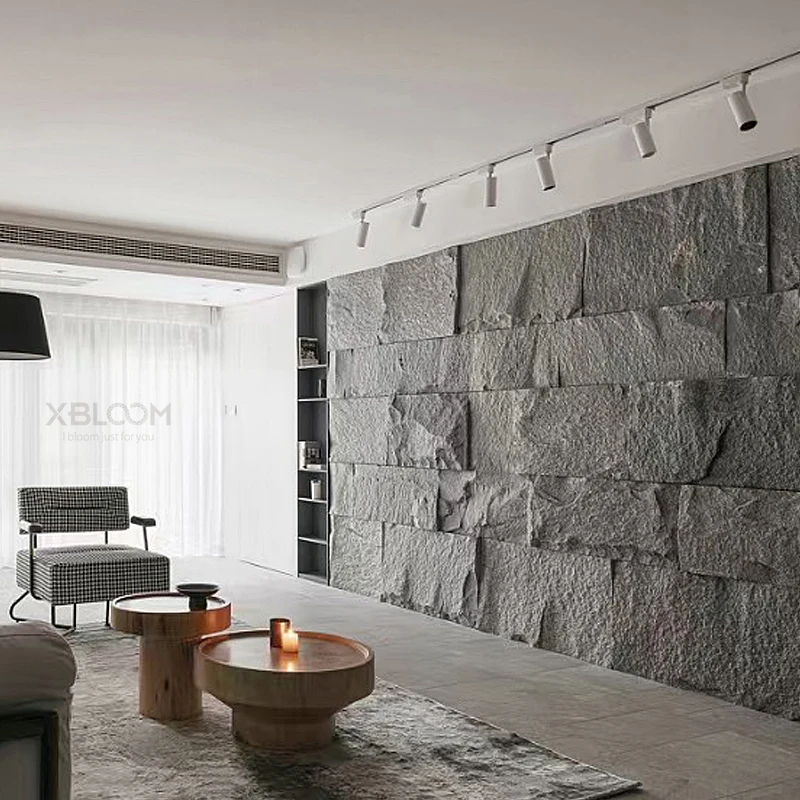 Smooth Stone Wall Wallpaper
